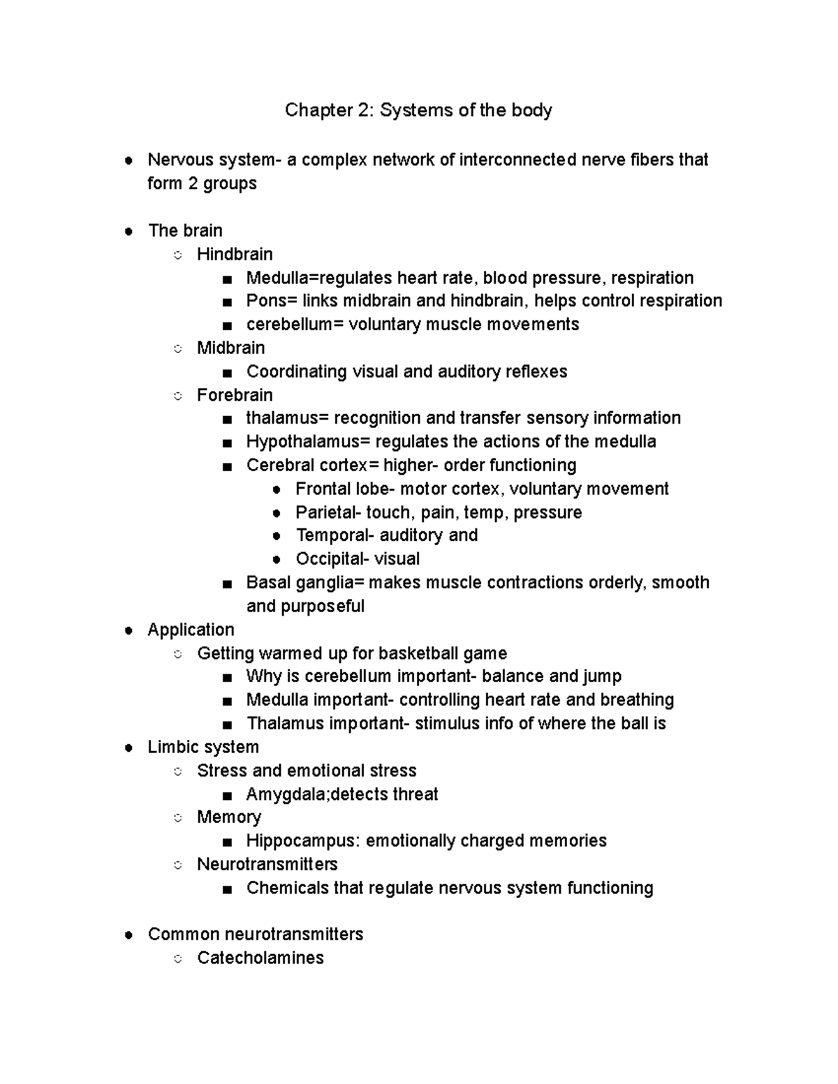 Chapter 2 Systems Of The Body Chapter 2 Systems Of The Body chapter-2-systems-of-the-body-chapter-2-systems-of-the-body