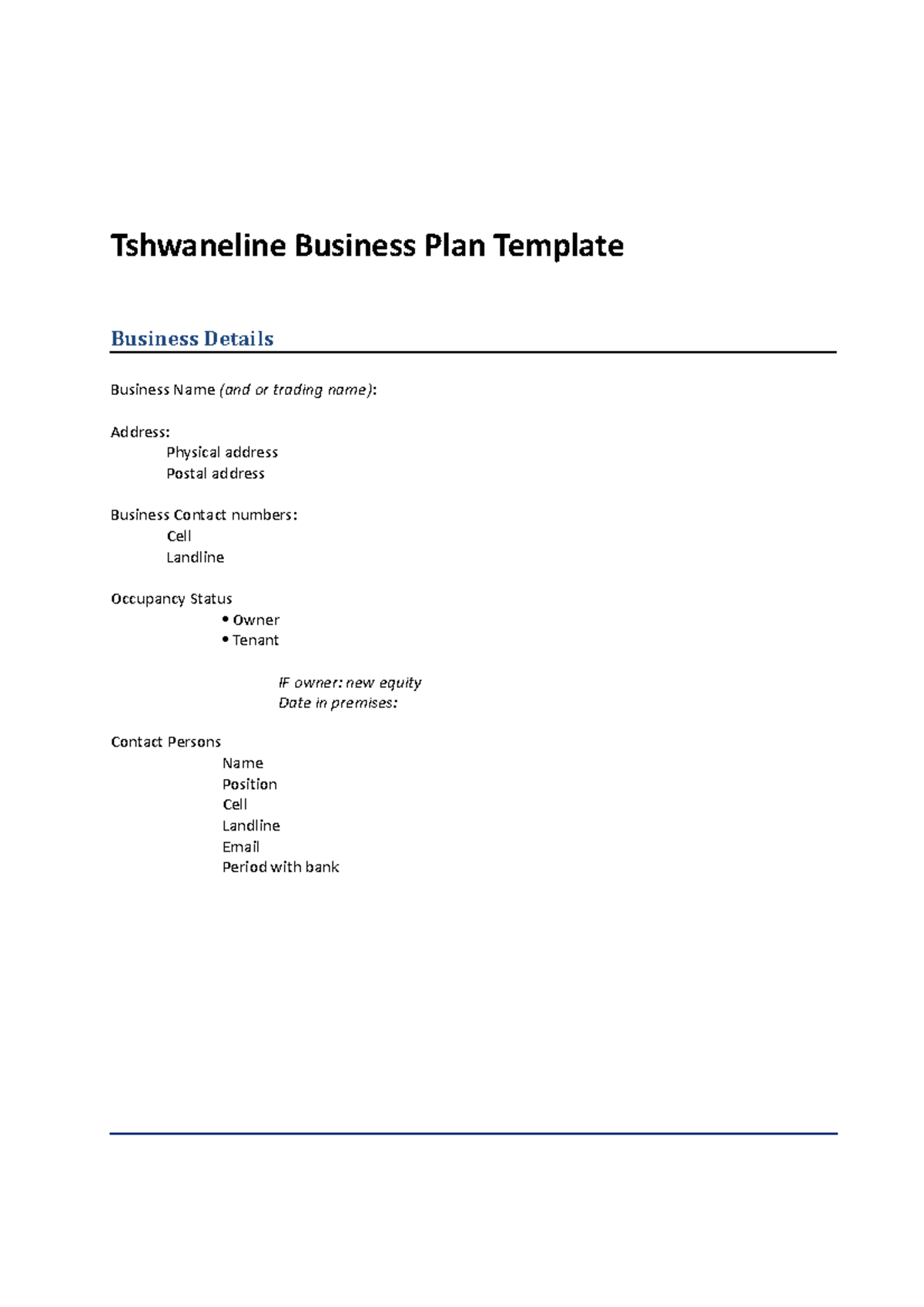 Brick making business plan - Economics - UB - Studocu