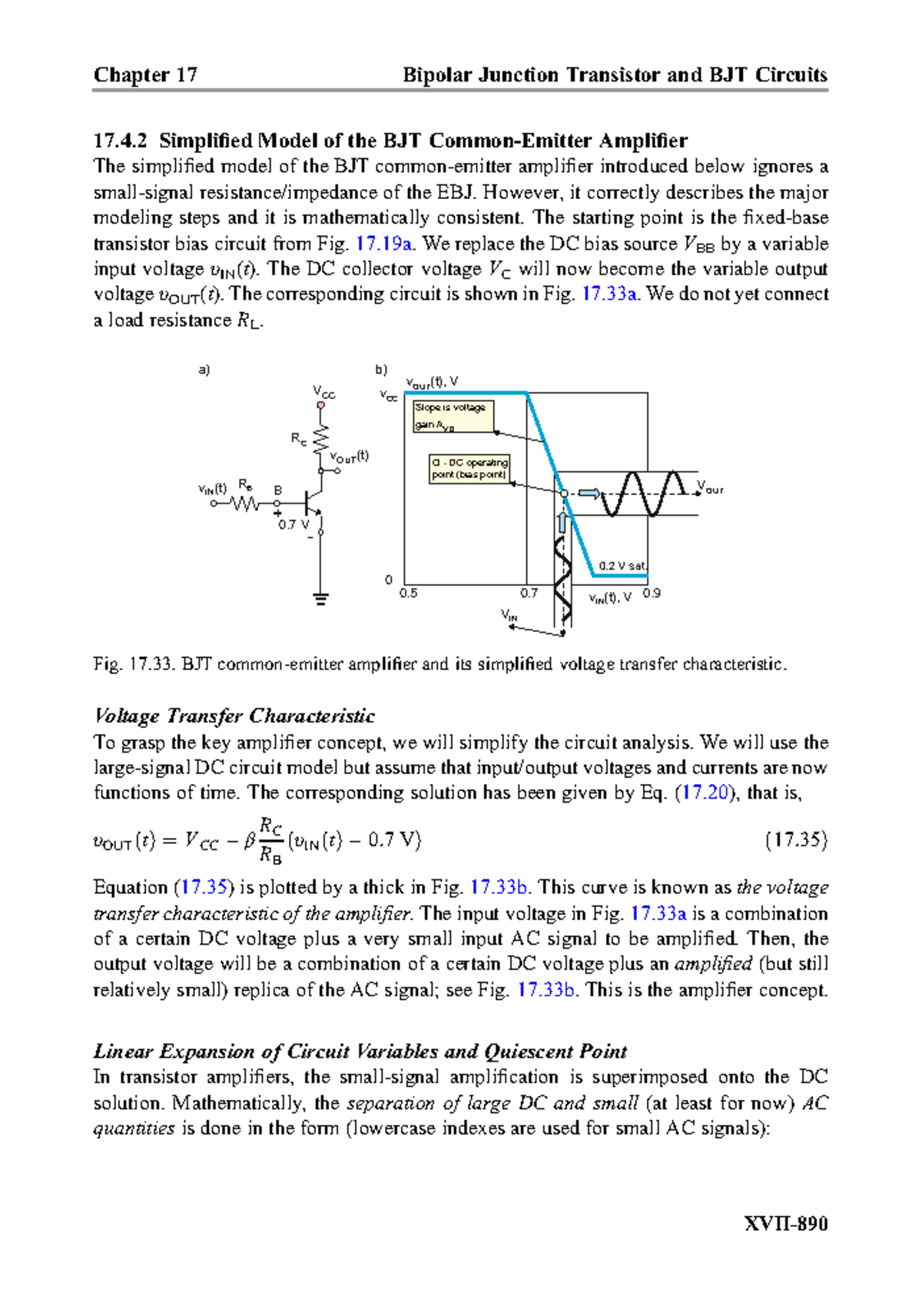 Practical Electrical Engineering-301 - 17.4 Simplified Model of the BJT ...