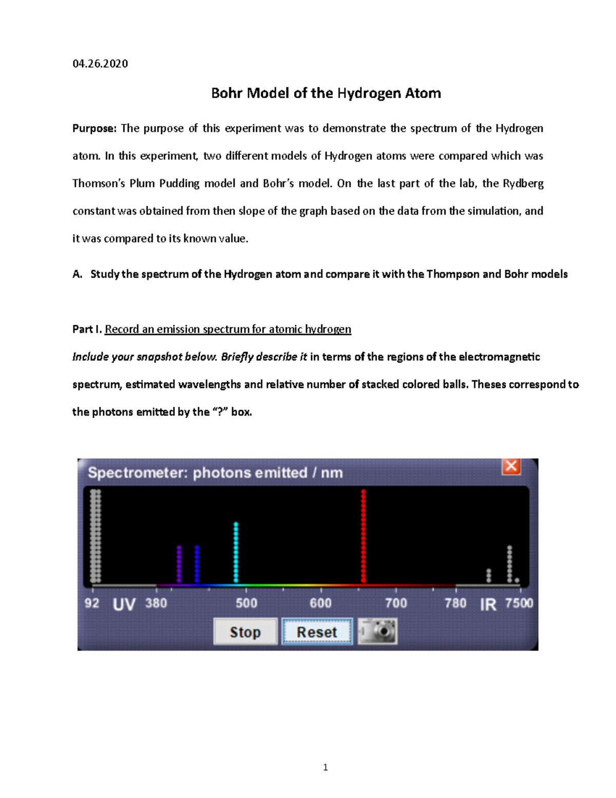 Lab 11-Bohr Model (online) - Warning: TT: undefined function: 32 Warning: TT: undefined function ...