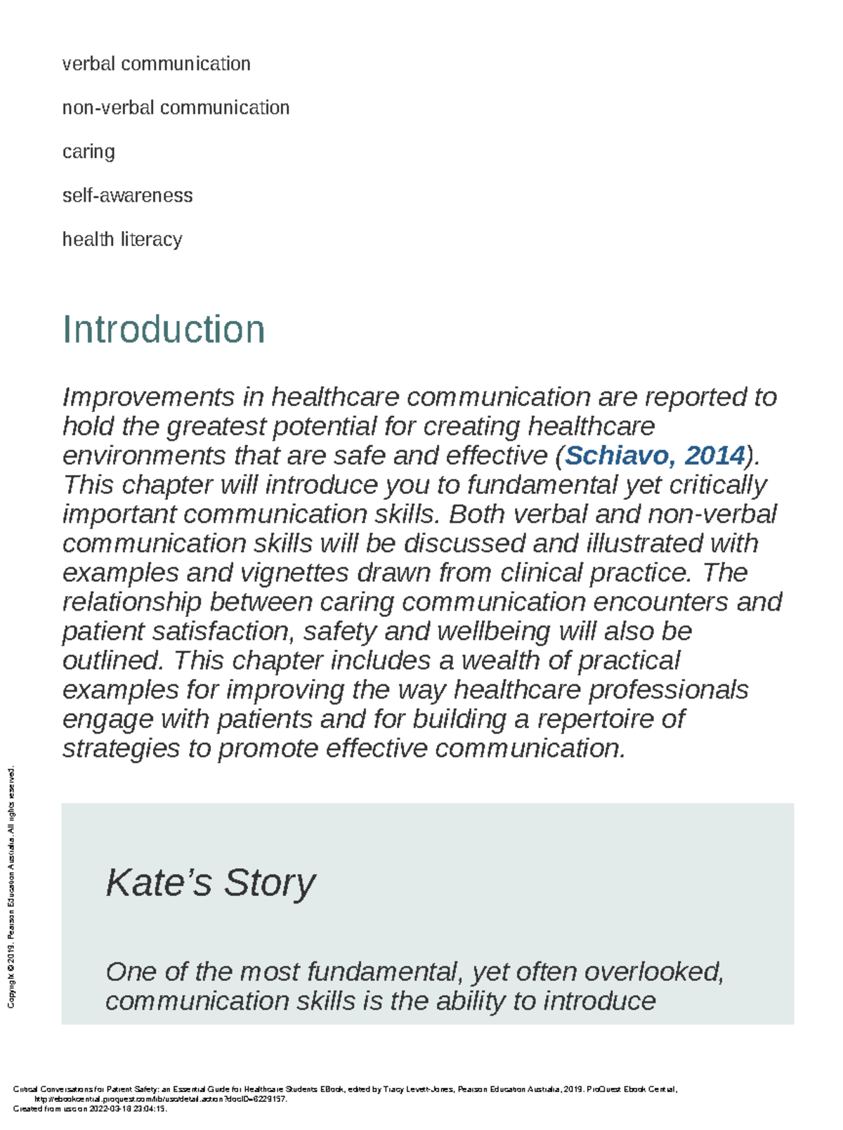 Critical Conversations for Patient Safety an Essen - verbal ...