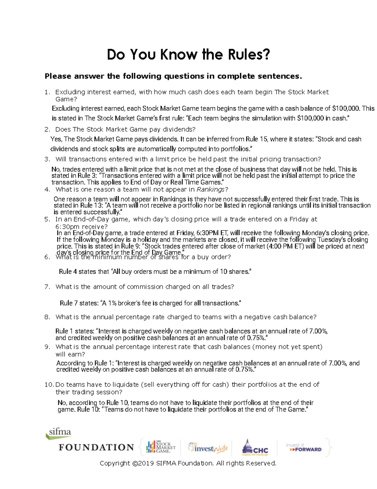 Kami Export - Hailey Molina - Rules Quiz only 2024 - Copyright ©2019 ...