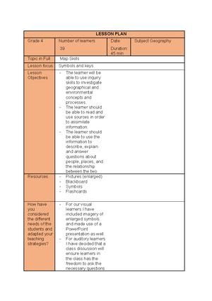 Maths lesson plan breaking down and building up 2023 - LESSON PLAN ...