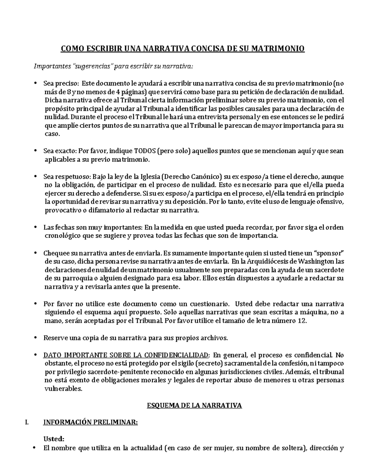 Narrativa-Spanish - Hbvnjkl hhjj - COMO ESCRIBIR UNA NARRATIVA CONCISA ...