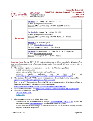 Comp248 Lab User Manual in-person v2 - COMP 248 - Concordia - Studocu