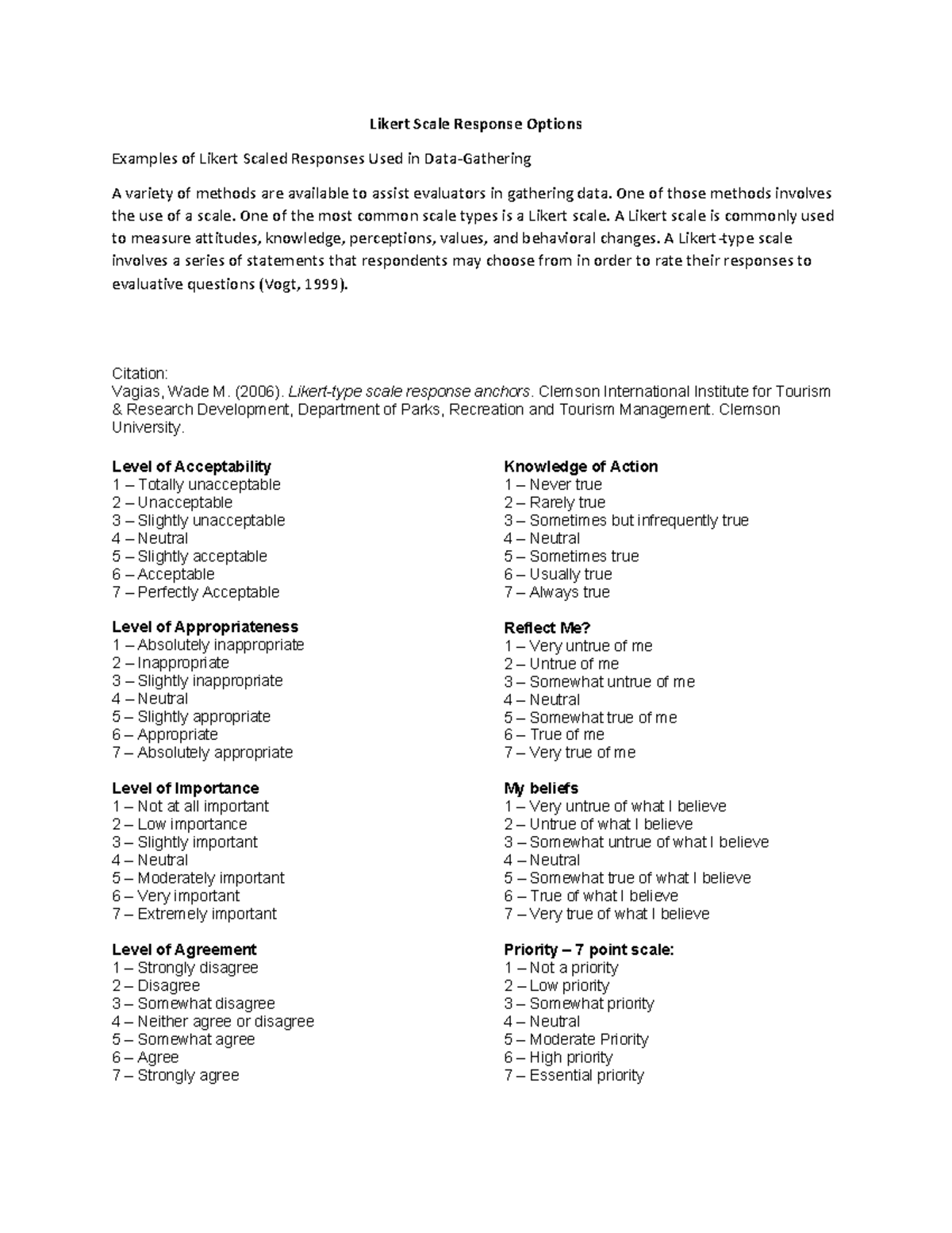 Likert-Scale-Response-Options MWCC For-Reference-Only - Likert Scale ...