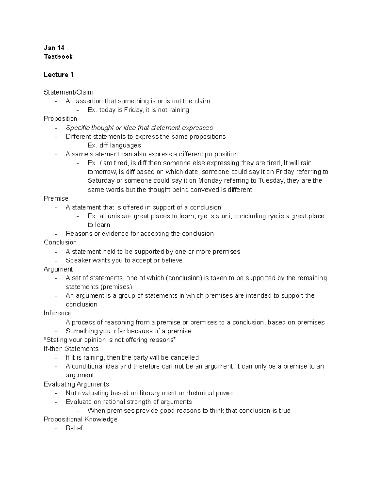 SSH Study Lecture notes from lessons 1-6 - Jan 14 Textbook Lecture 1 ...