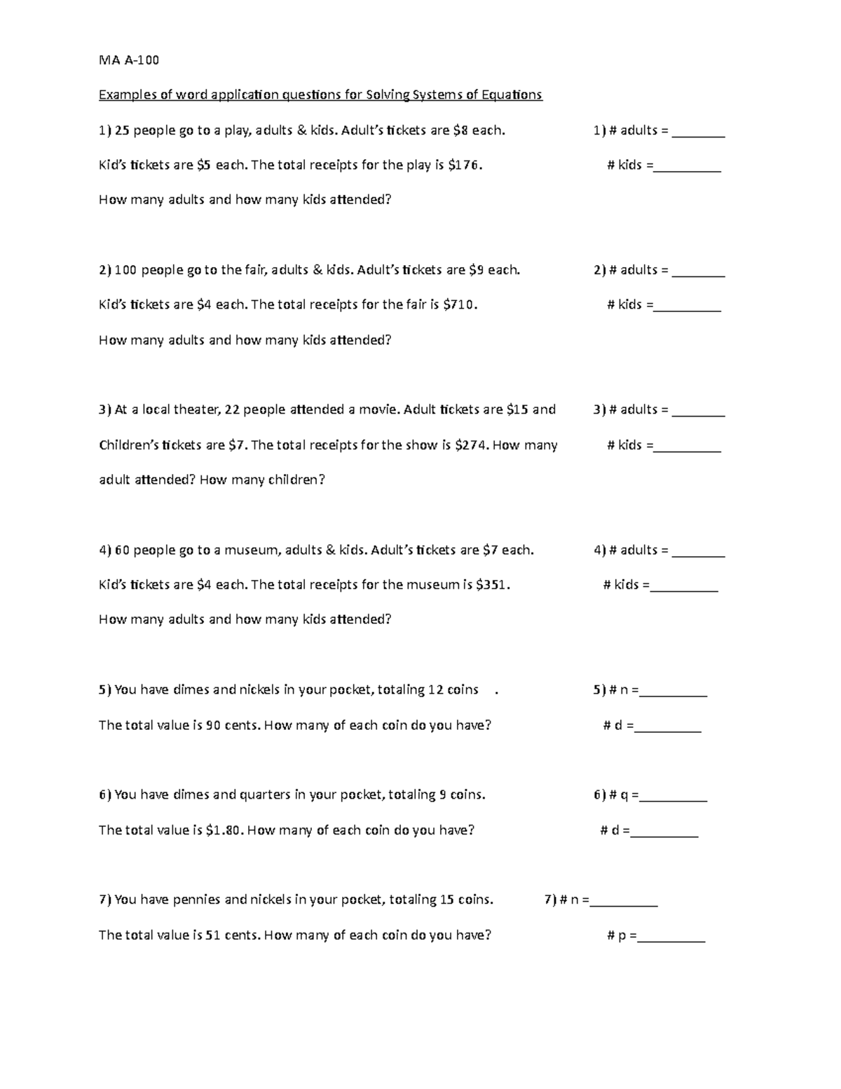 MA A100 Examples Of Word Problem For Systems Of Equations Chapter 4 ma-a100-examples-of-word-problem-for-systems-of-equations-chapter-4