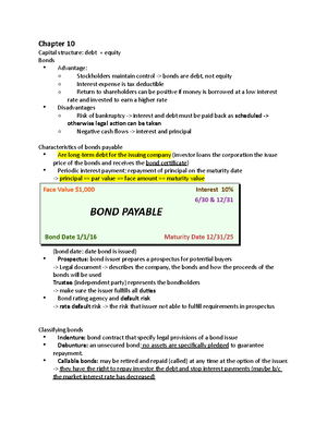 Chapter 9,10,11,12 - Financial Accounting - Chapter 9 - 2 questions ...