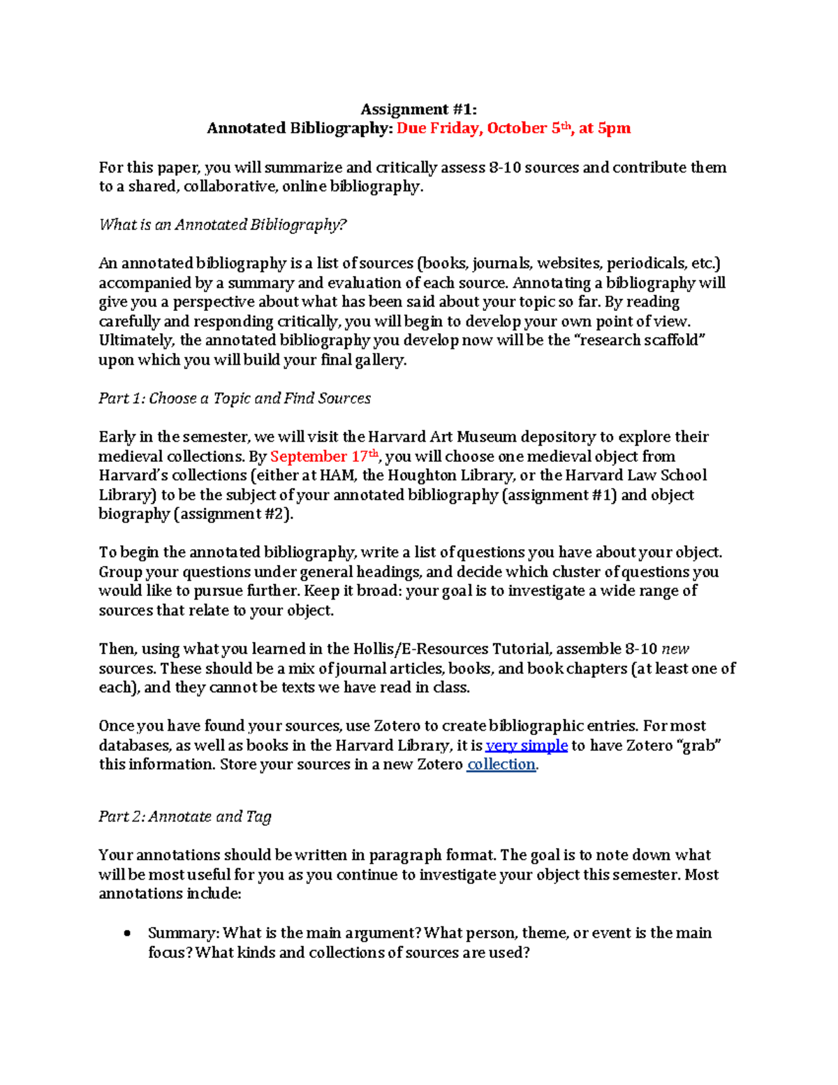 LAW102 Annotated bib guide Harvard - Assignment #1: Annotated ...