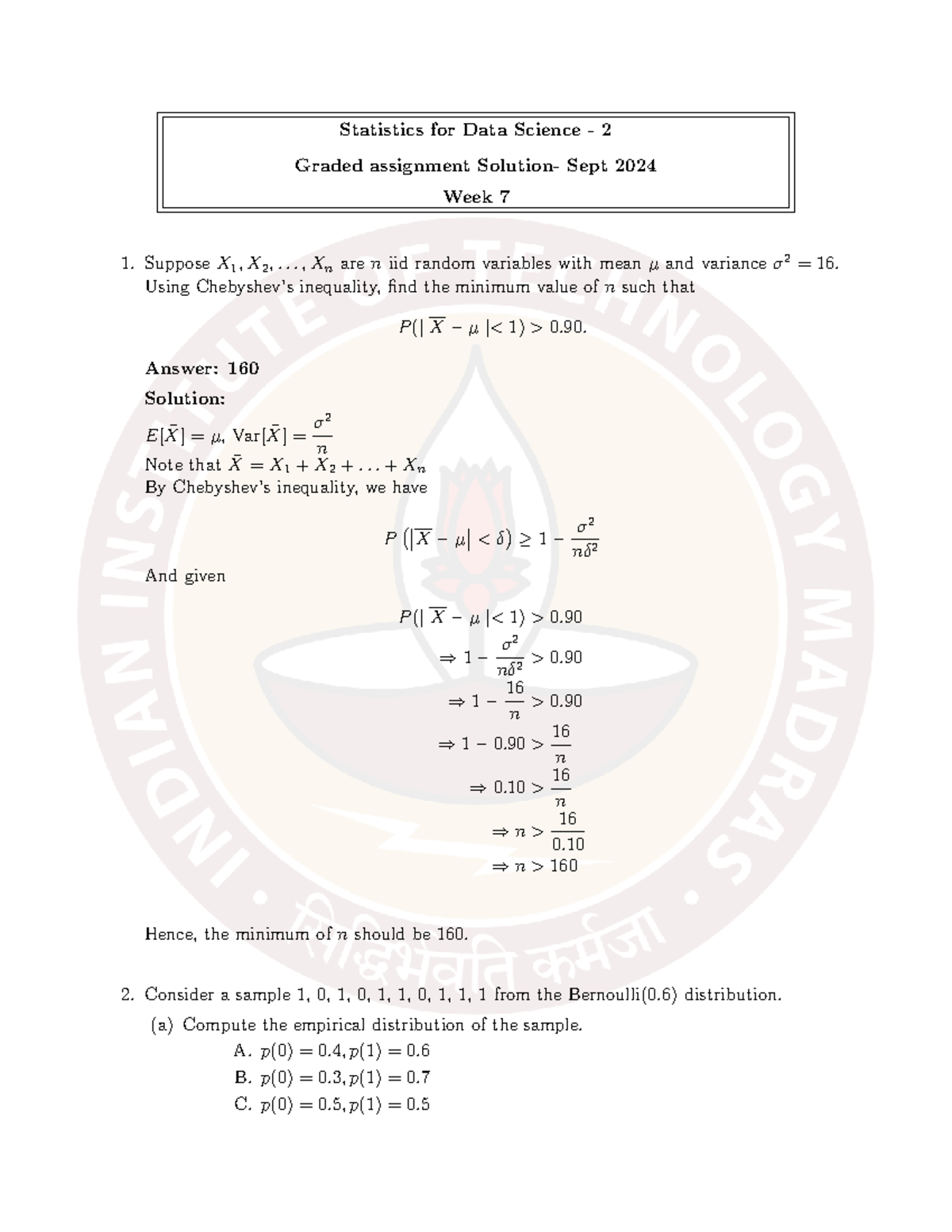 Week-7 GA Solution Sept24 - Statistics for Data Science - 2 Graded ...