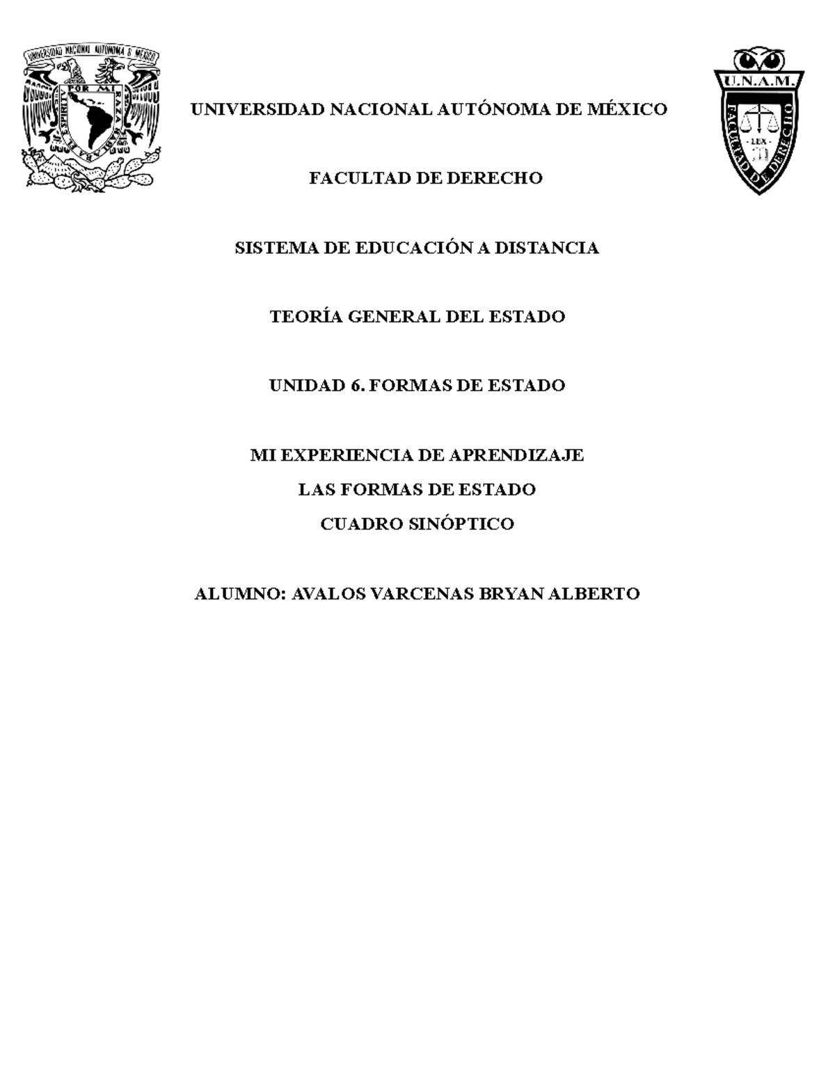 Avalosb u6 a1 TGE - Resumen analisis de costos de comercio exterior ...