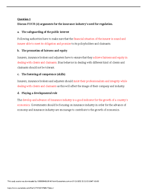 Marketing Individual Assignment - Appendix 1: Cover Page for Individual ...