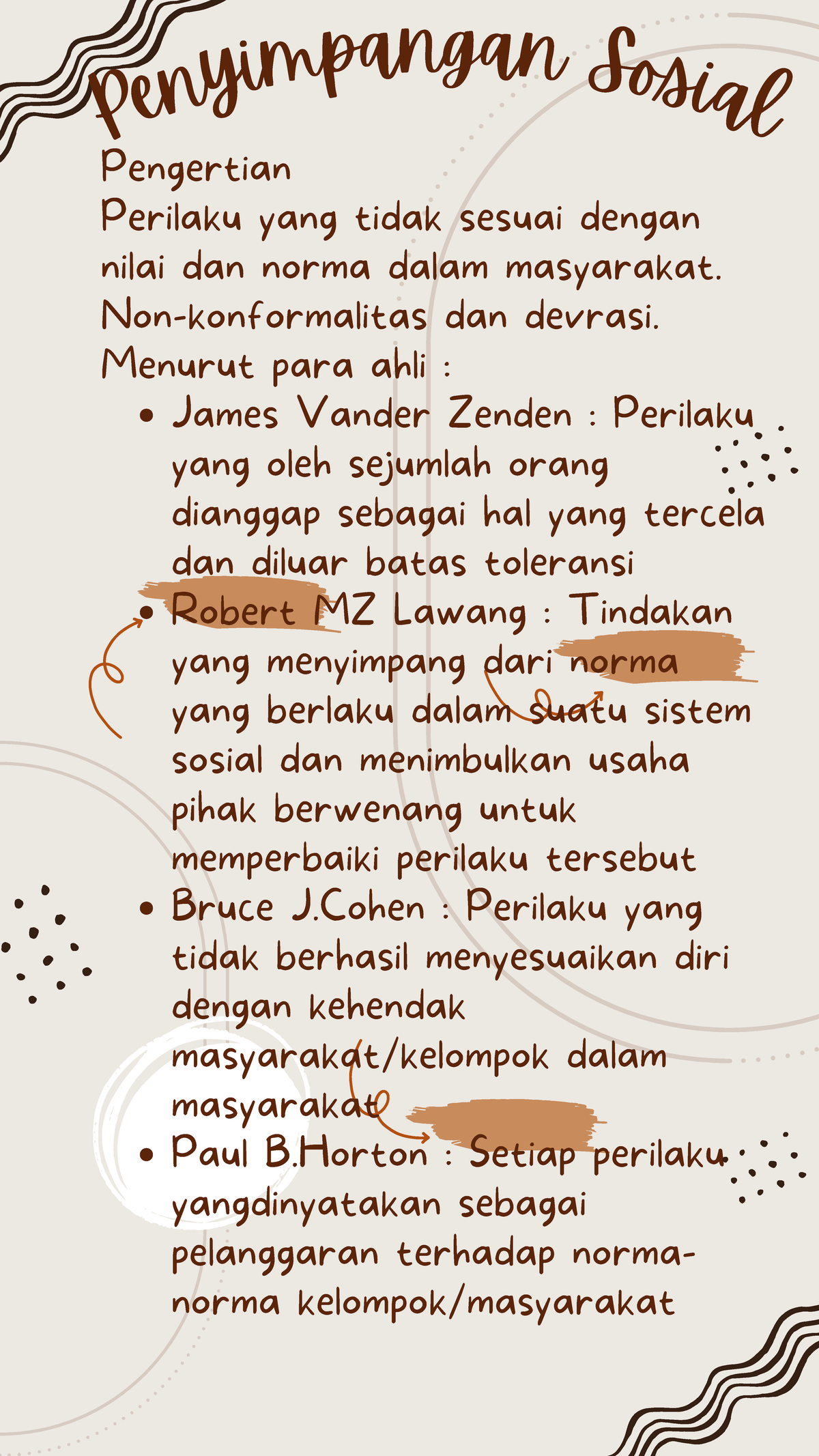 Penyimpangan sosial pengertian - James Vander Zenden : Perilaku yang ...