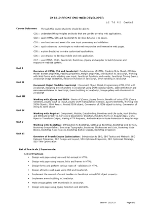 Web Development Problem Statements - Web Development Problem Statements Problem Statement 1 ...