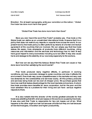 NSTP Quotes Explanation - CAMPITA JESSA MAE G. NSTP- CWTS CAS 02 101P ...