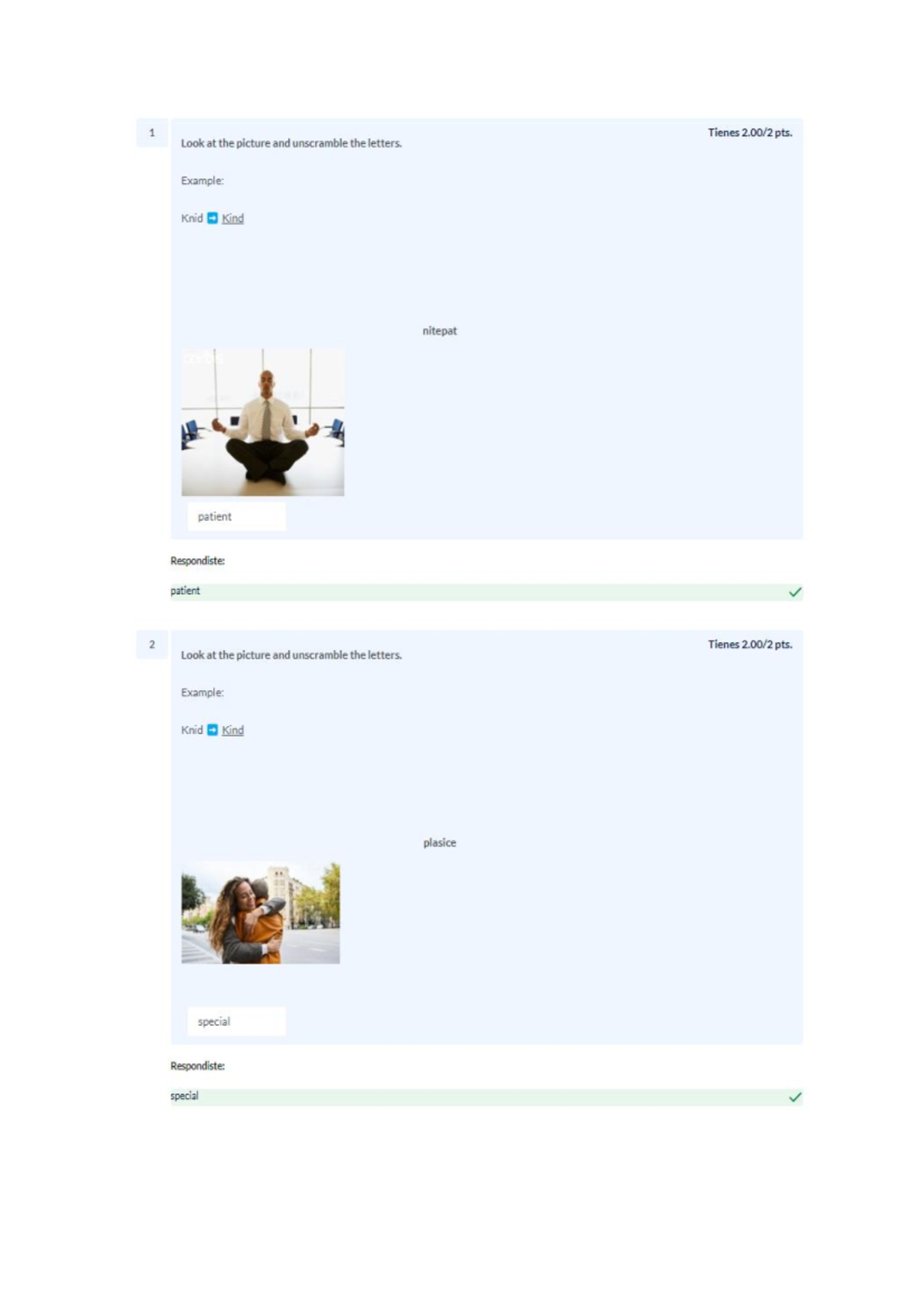 Week 05 - Pre-Task Vocabulary Unit 1 - Time to Practice 2 - Inglés 3 - Studocu