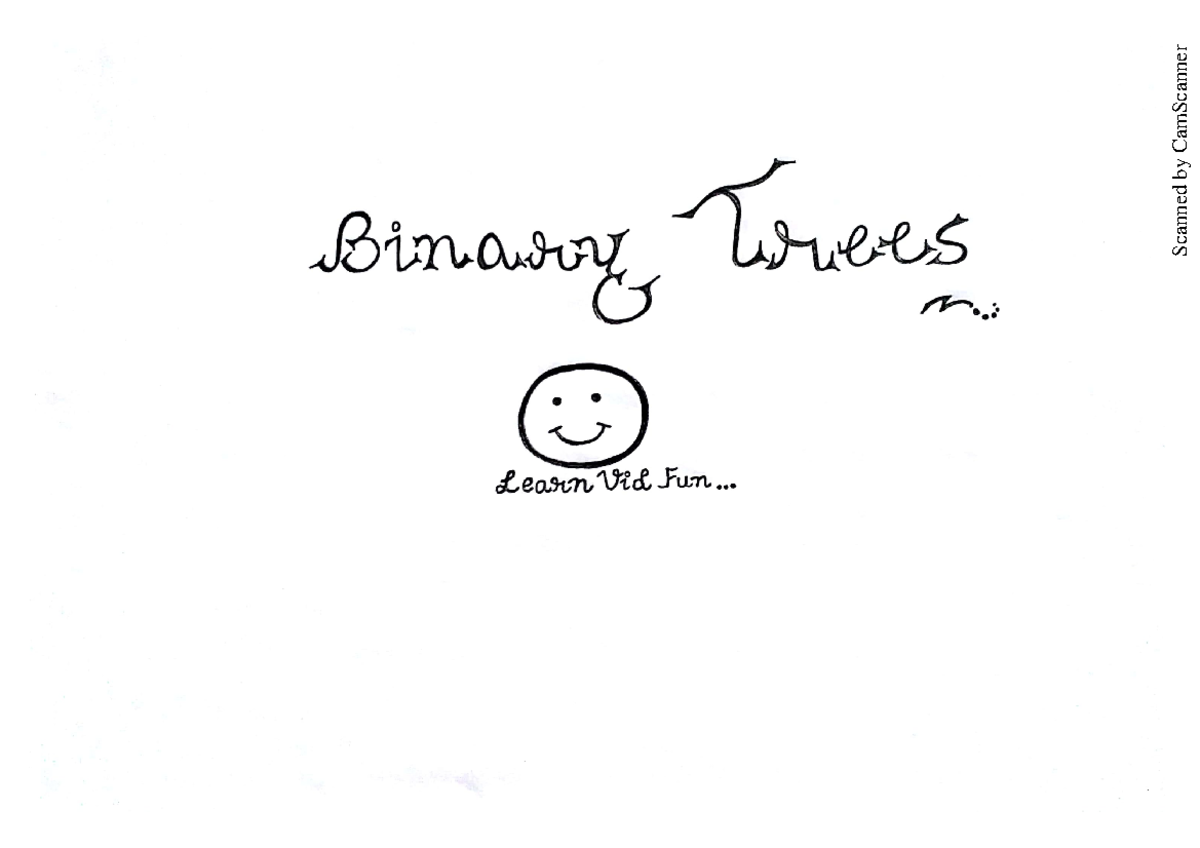 Binary-Trees - BCA - Studocu