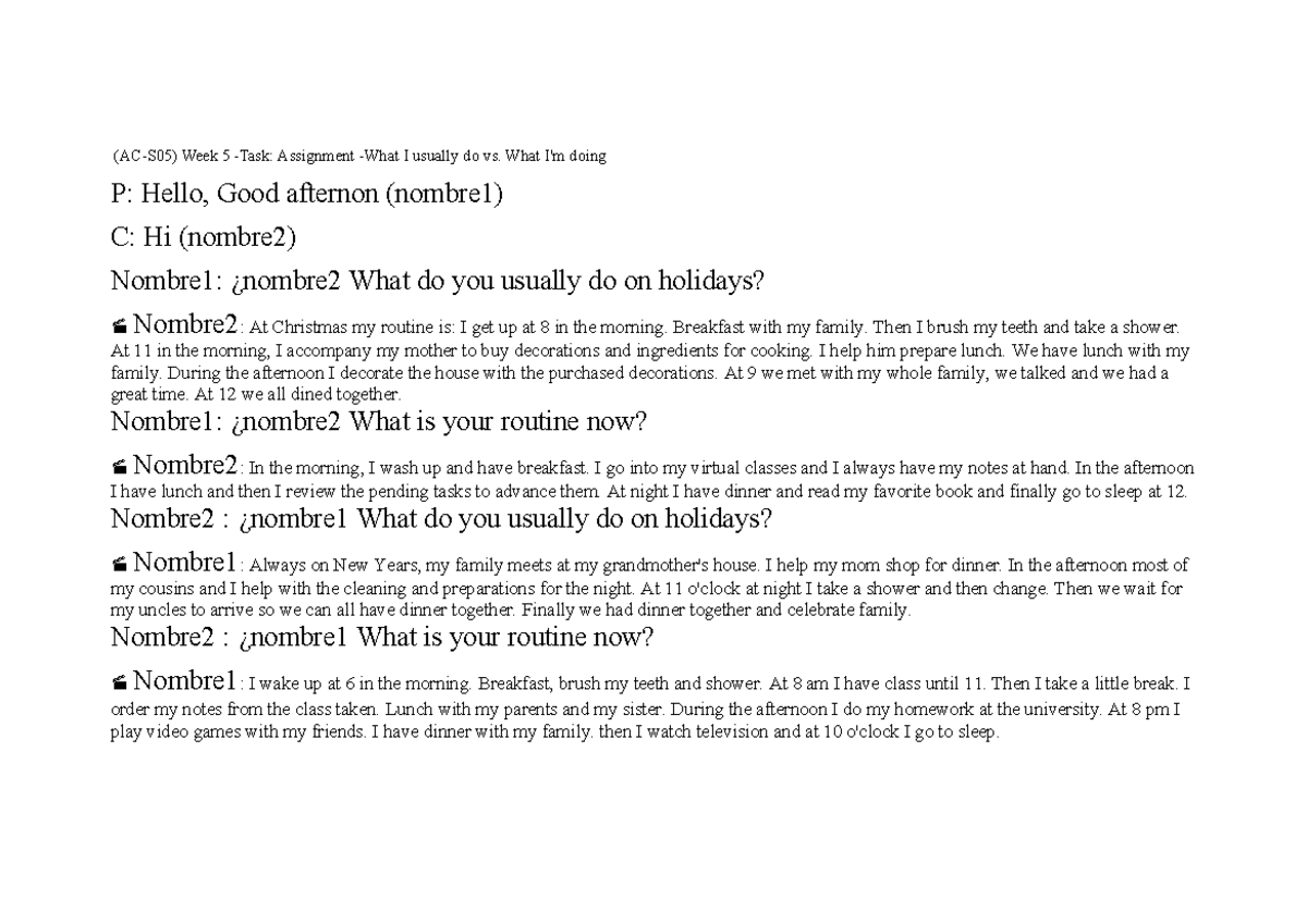 Dialogos Angeles - para que apruebes - (AC-S05) Week 5 -Task ...