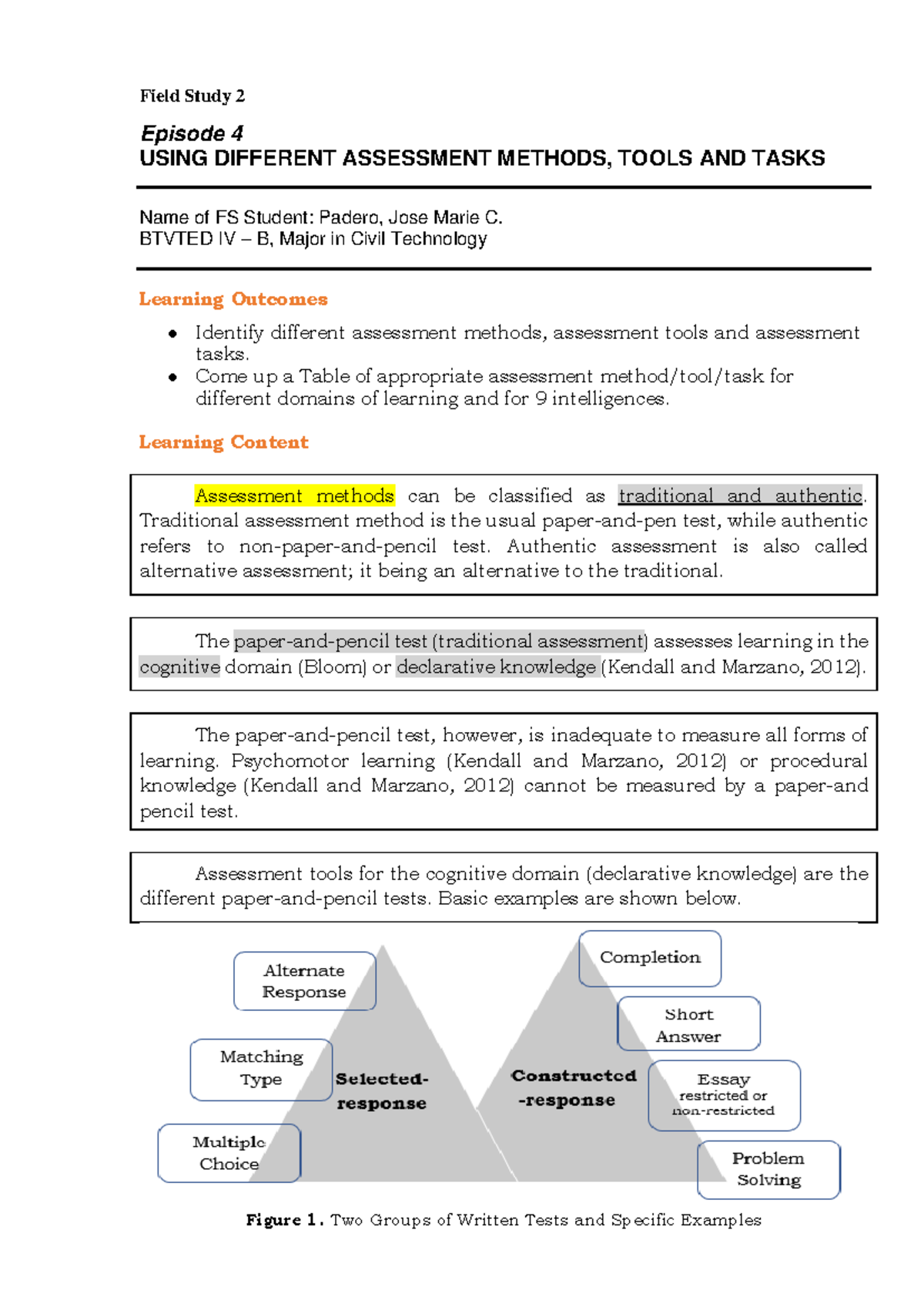 FS2 Episode 4( Padero) - ep 4 - Field Study 2 Episode 4 USING DIFFERENT ...