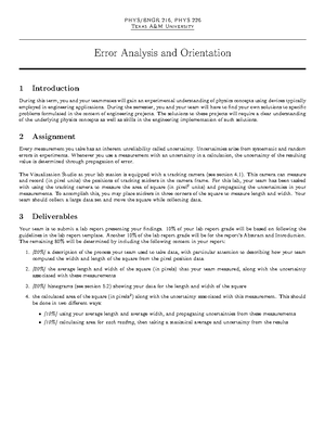 216 lab6 harmonic motion - PHYS/ENGR 216, PHYS 226 Texas A&M University ...