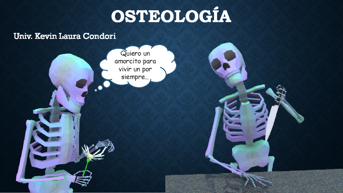 Osteología - Resumen Medicina - OSTEOLOGÍA Univ. Kevin Laura Condori ...