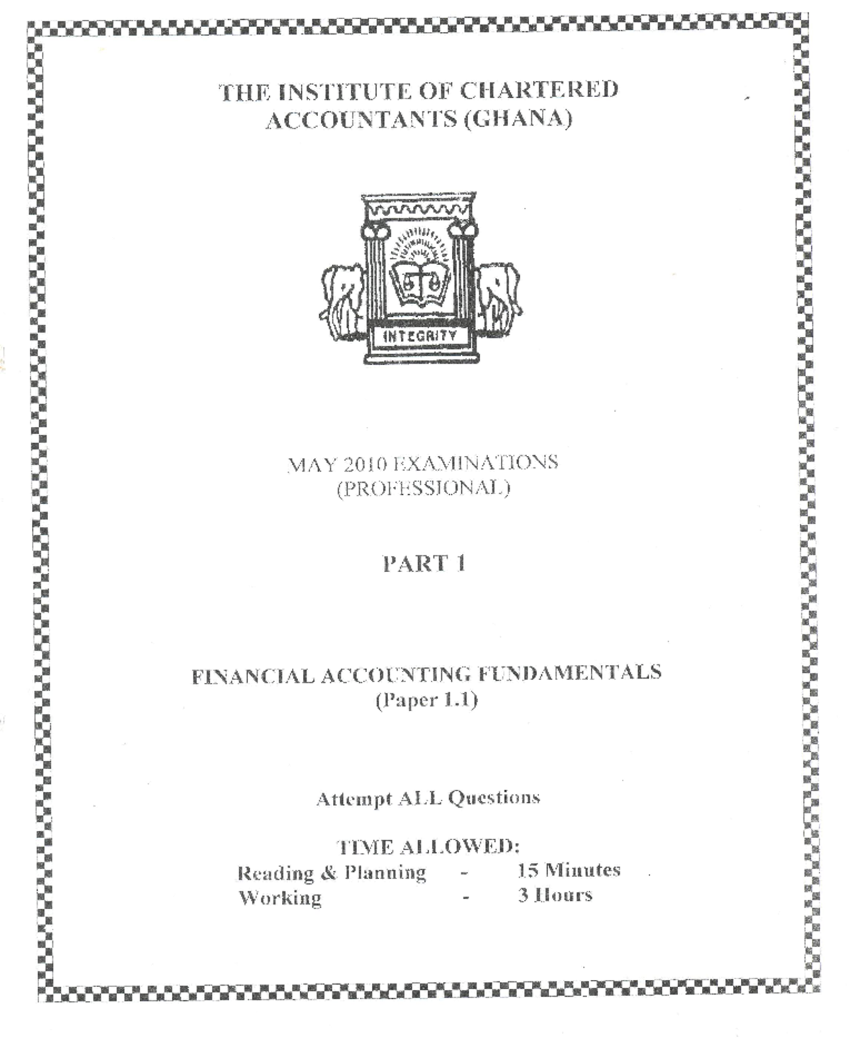 Financial Accounting Fundamentals - B.COM (ACCOUNTING) - Studocu