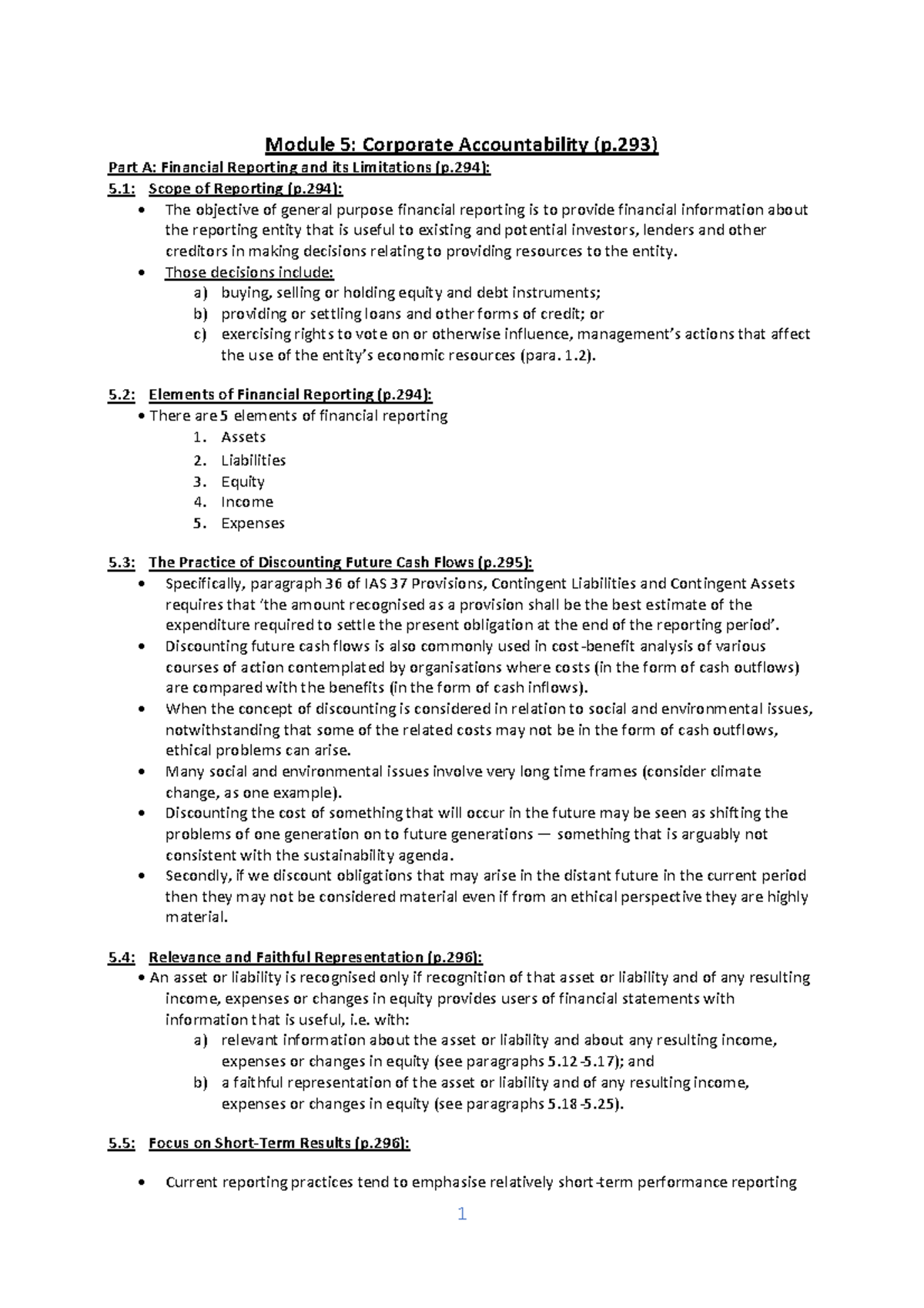 Business Ethics and Risk Management - Module 5 - Module 5: Corporate ...