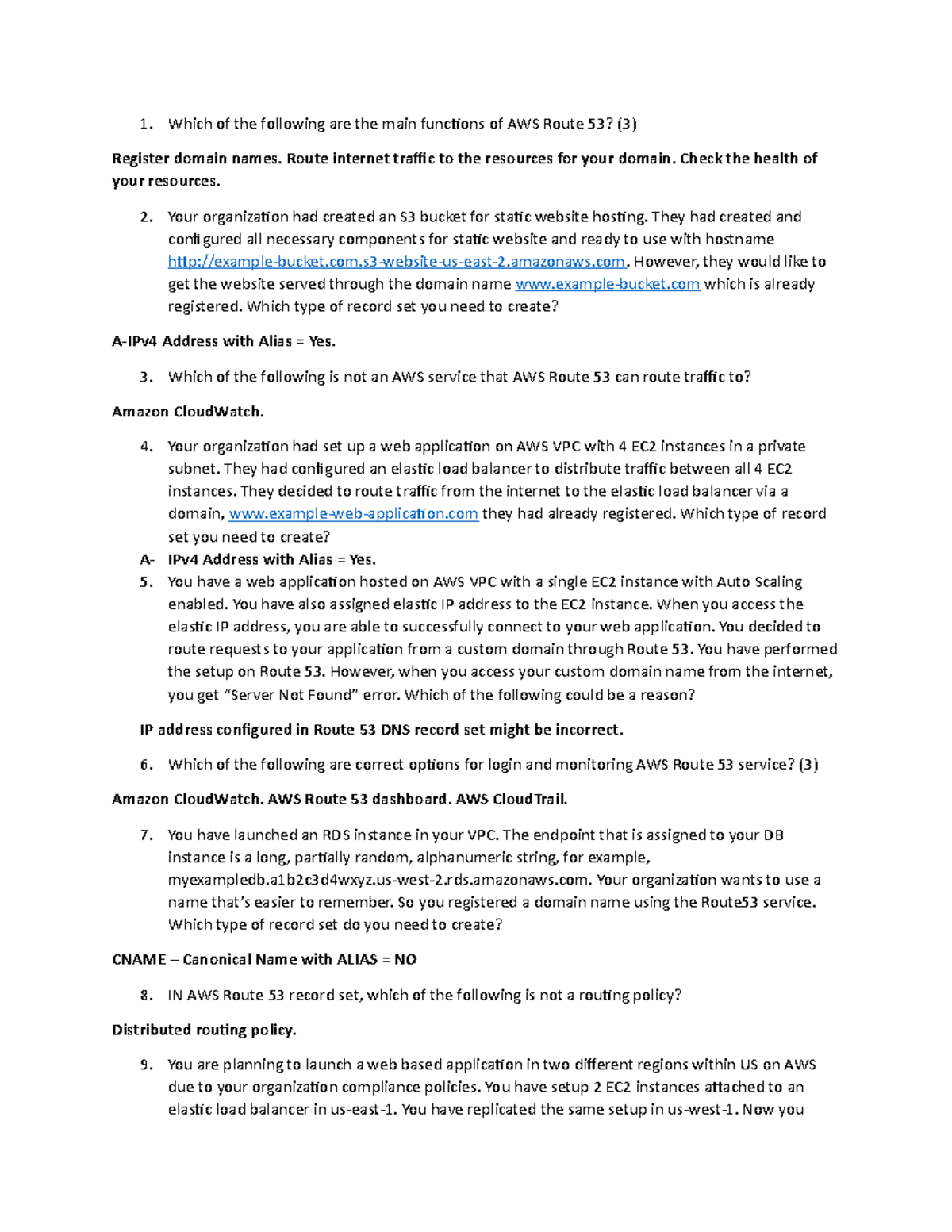 3.13 Quiz - 3.13 Quiz - Which of the following are the main functions ...