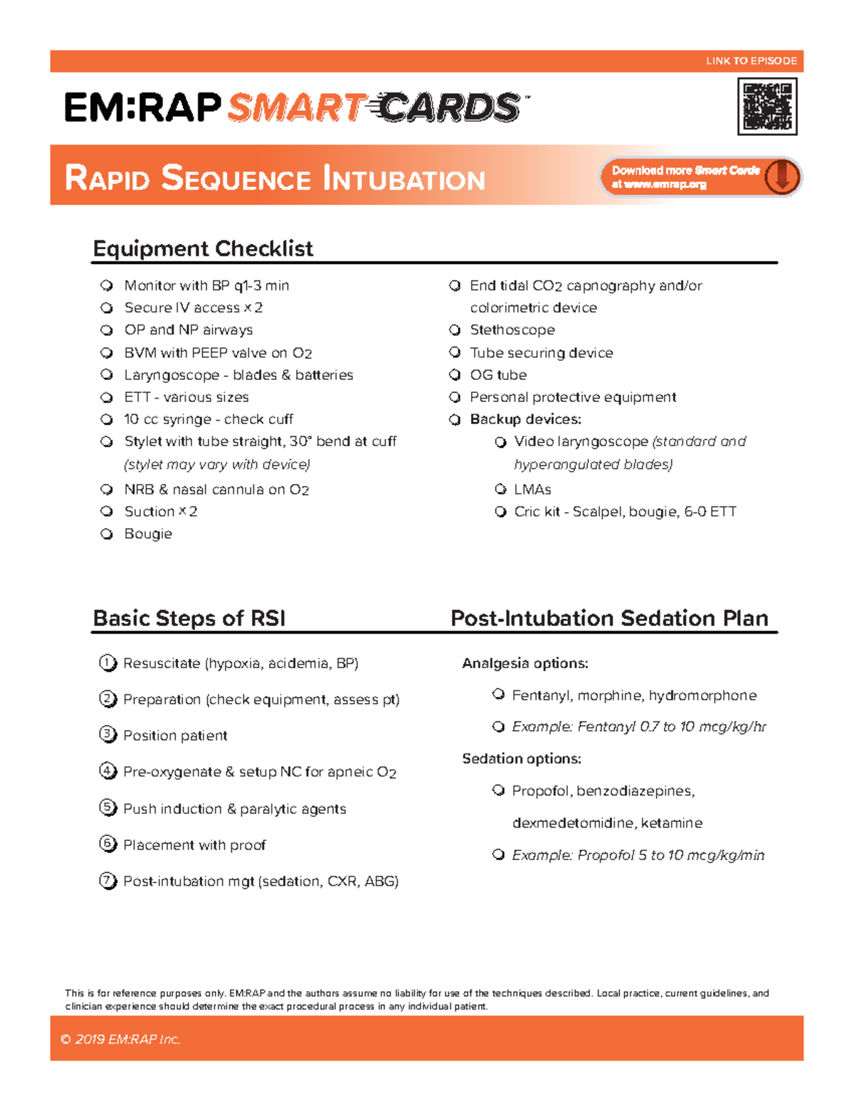 RSI Smart Card - SMARTSMART SMART SMART ™ © 2019 EM:RAP Inc. LINK TO ...