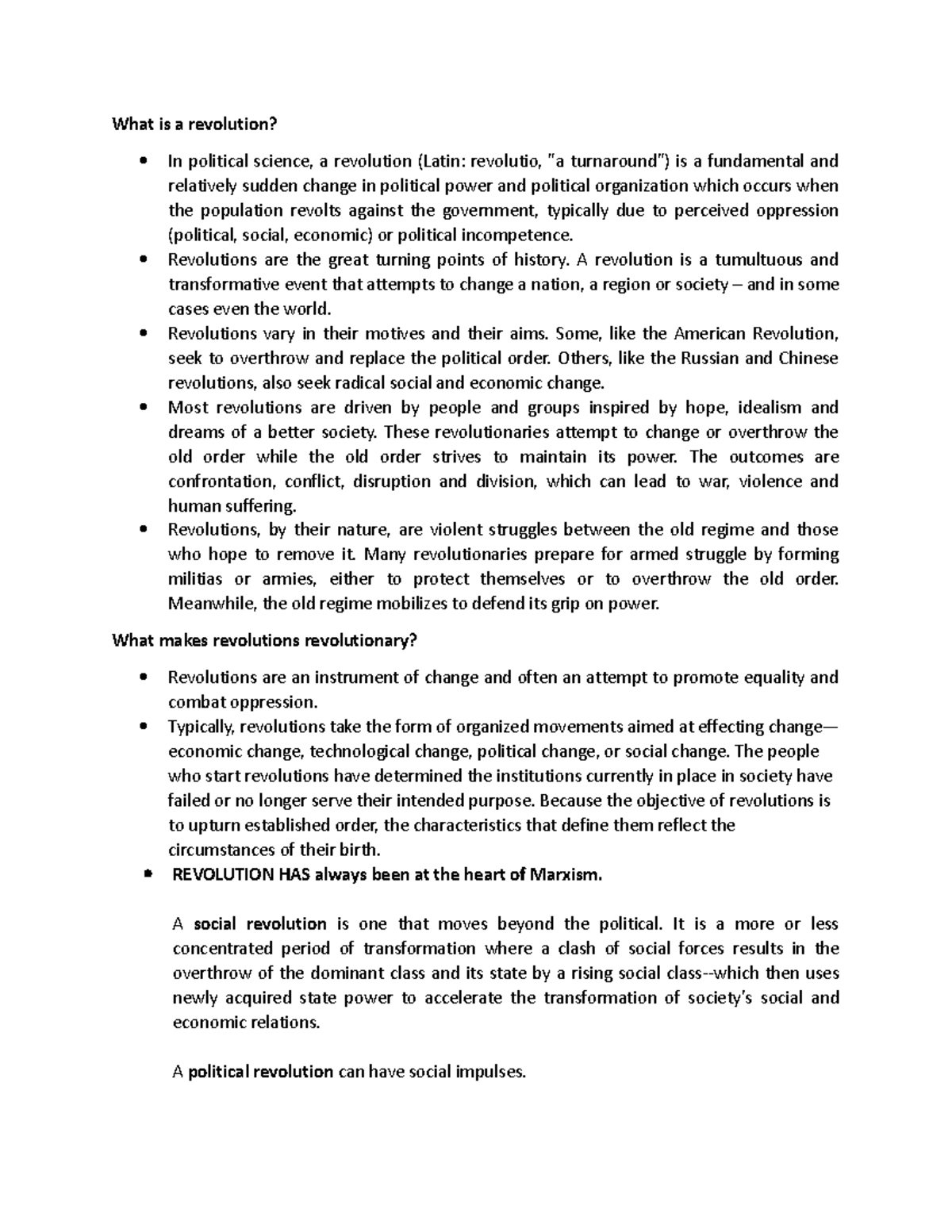 America Philippines - Revolution - What is a revolution? In political ...