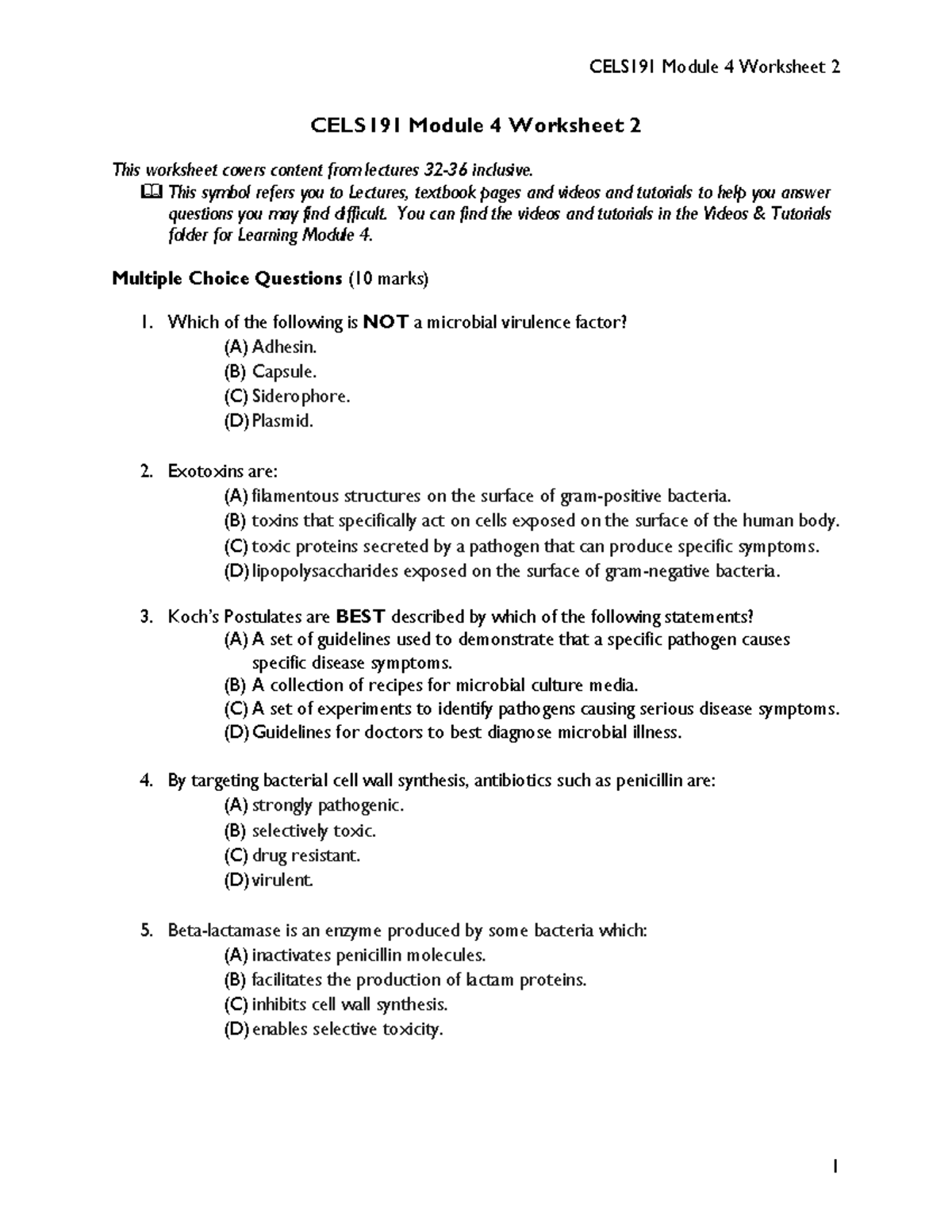 Worksheet 4 - Cellular Biology - University of Otago - Studocu