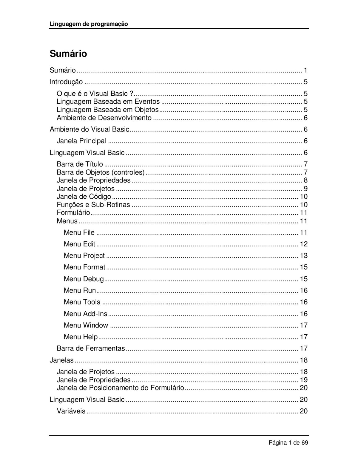 Visual Basic 6 - Taller de programacion - Studocu