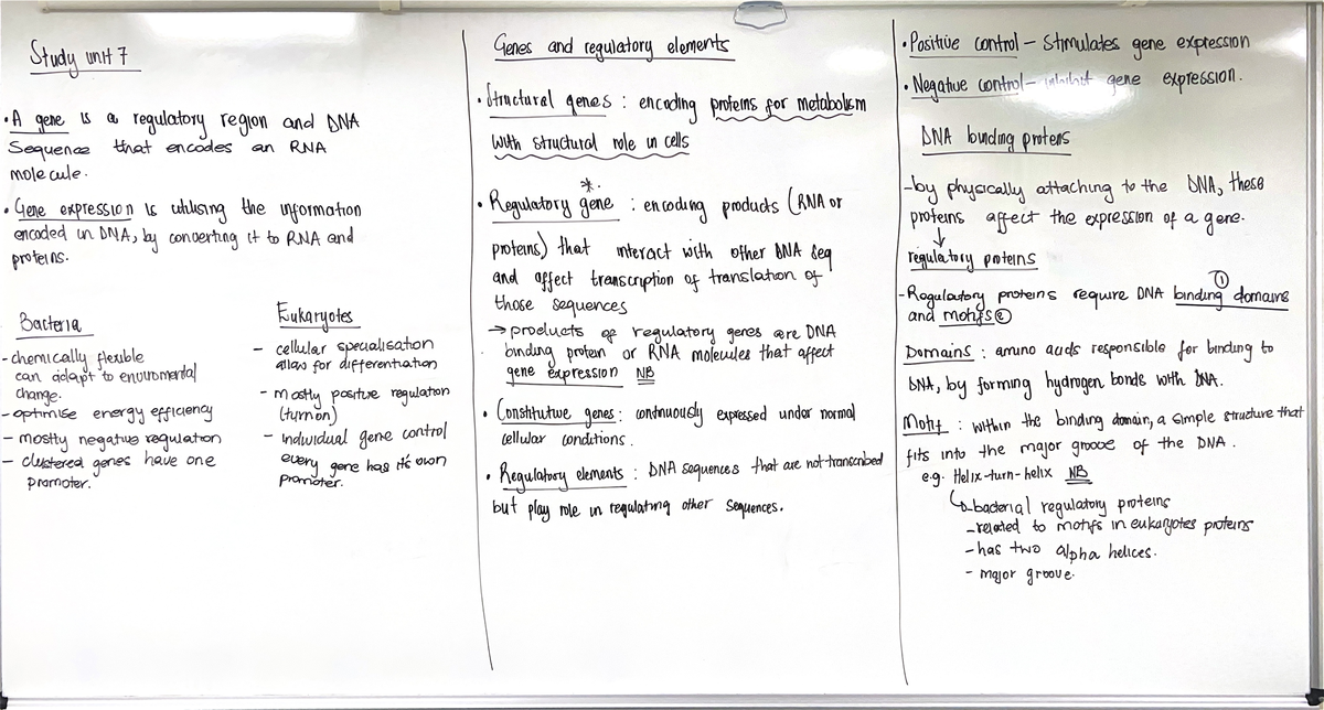 Unit 7 (P1) - Summary - GTS 251 - Studocu