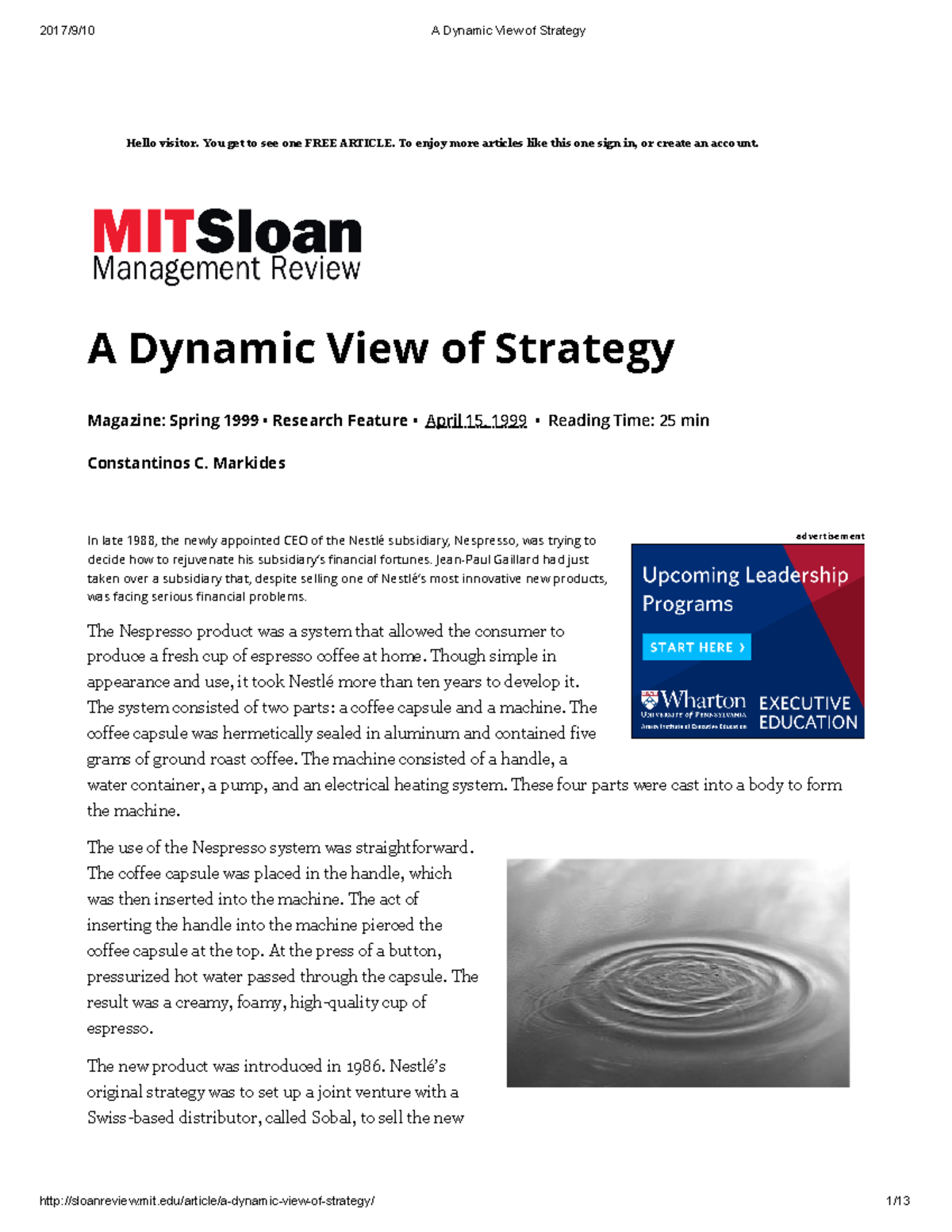 A Dynamic View of Strategy - A Dynamic View of Strategy Magazine ...