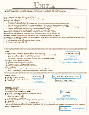 Ap physics unit 2 - Position: where an object is located with respect ...