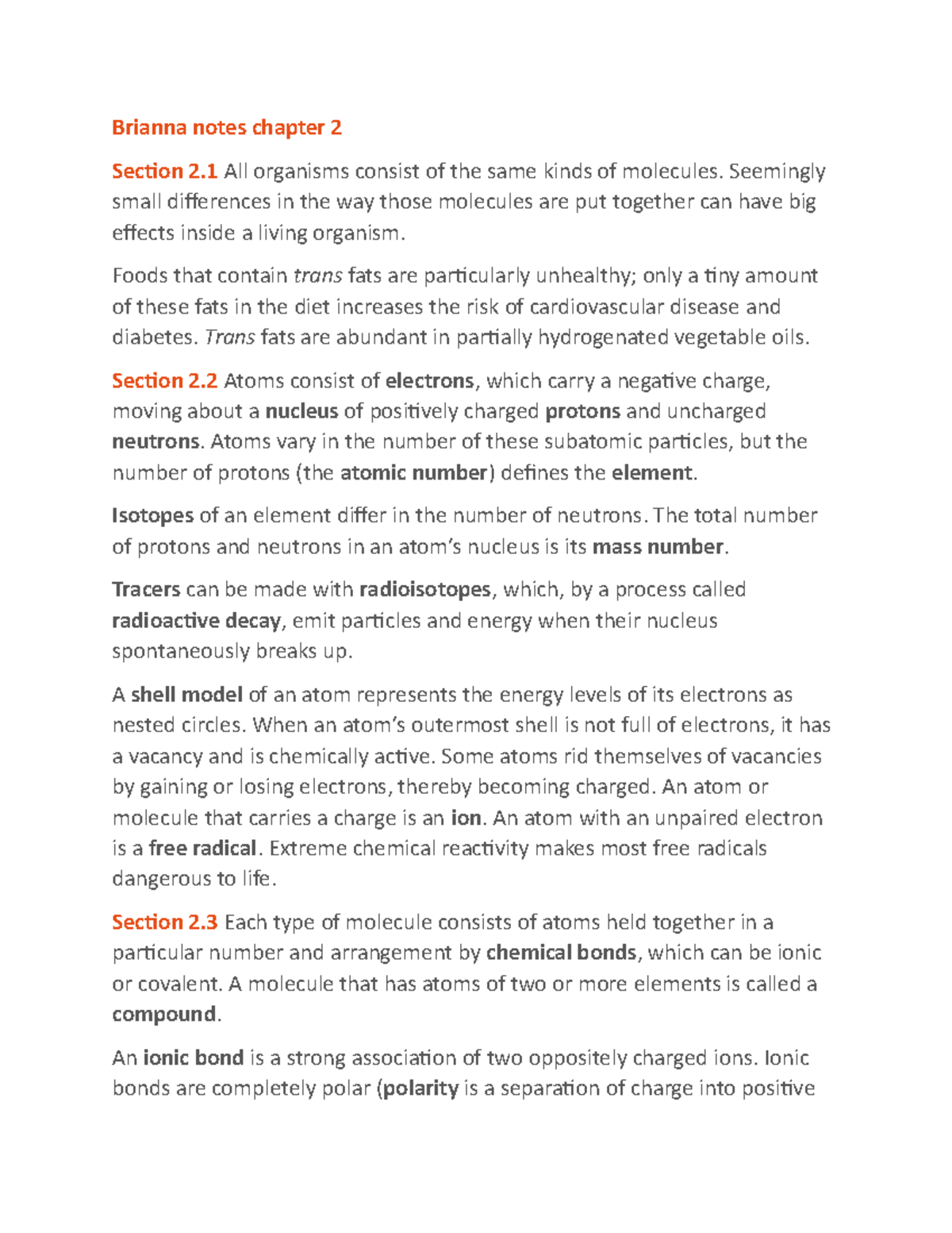 Biology - this goes over everything for chapter 15, 16, 3, and some ...