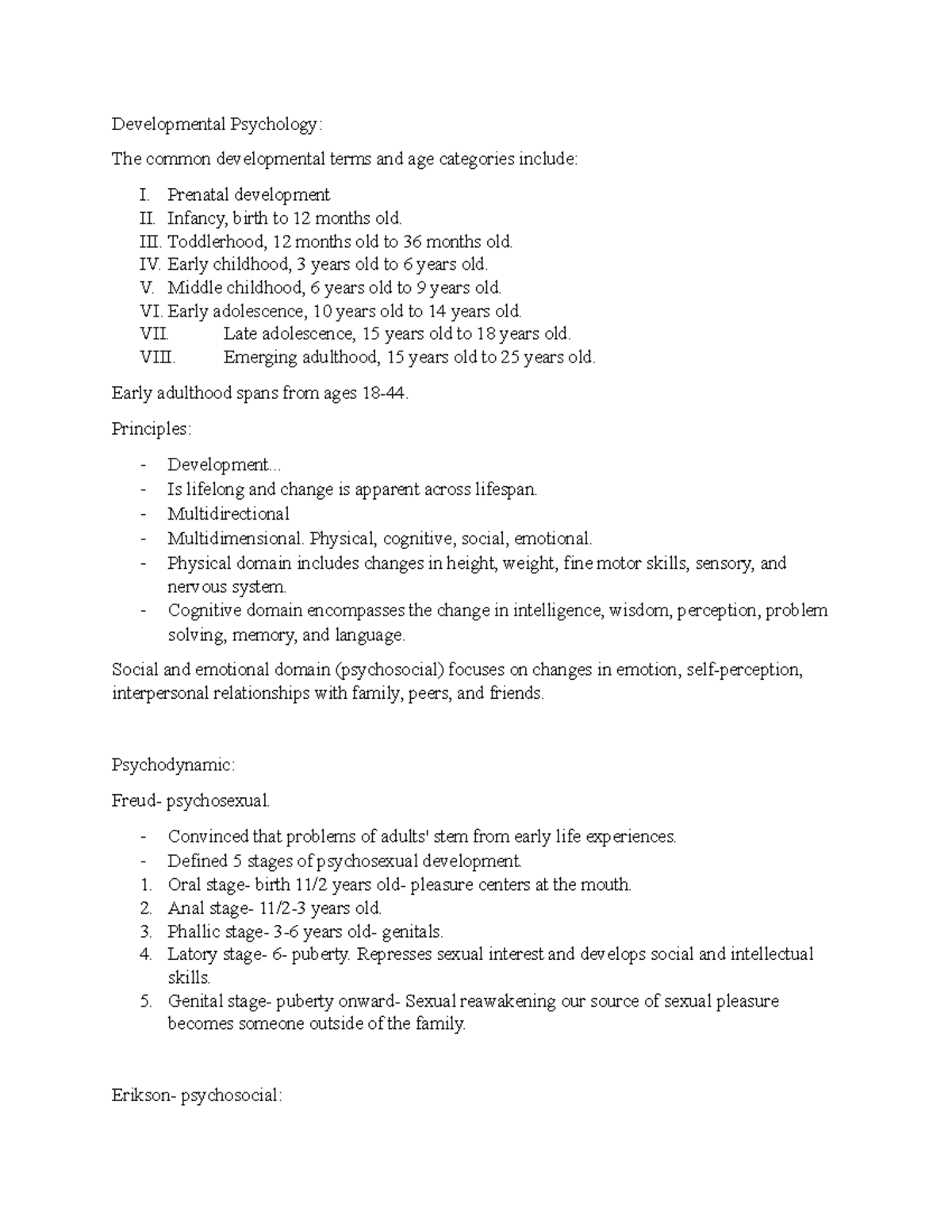 Developmental psychology - Developmental Psychology: The common ...