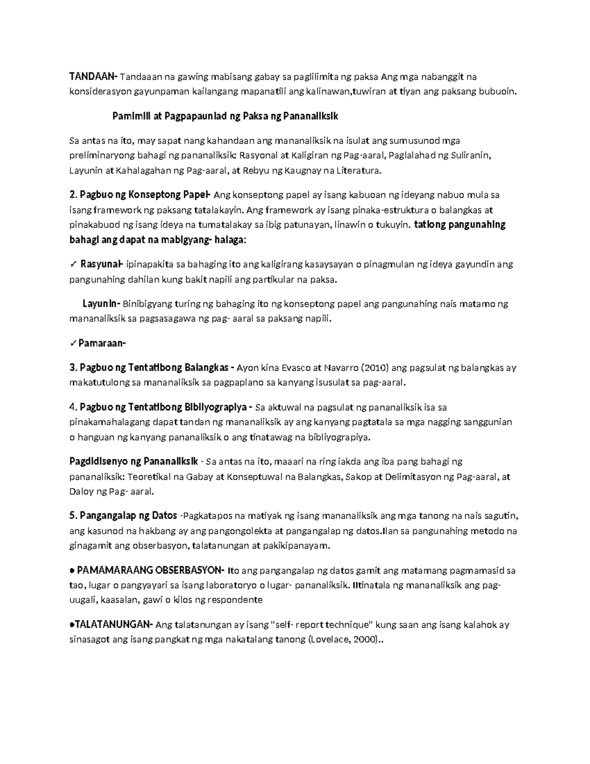 Pagbasa - Summary Komunikasyon sa Academikong Filipino - TANDAAN ...