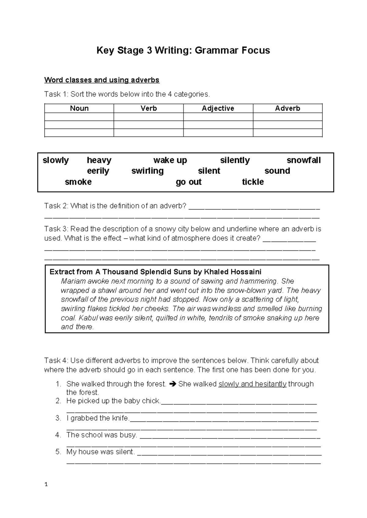 Macbeth Revision - Morality - Key Stage 3 Writing: Grammar Focus Word ...