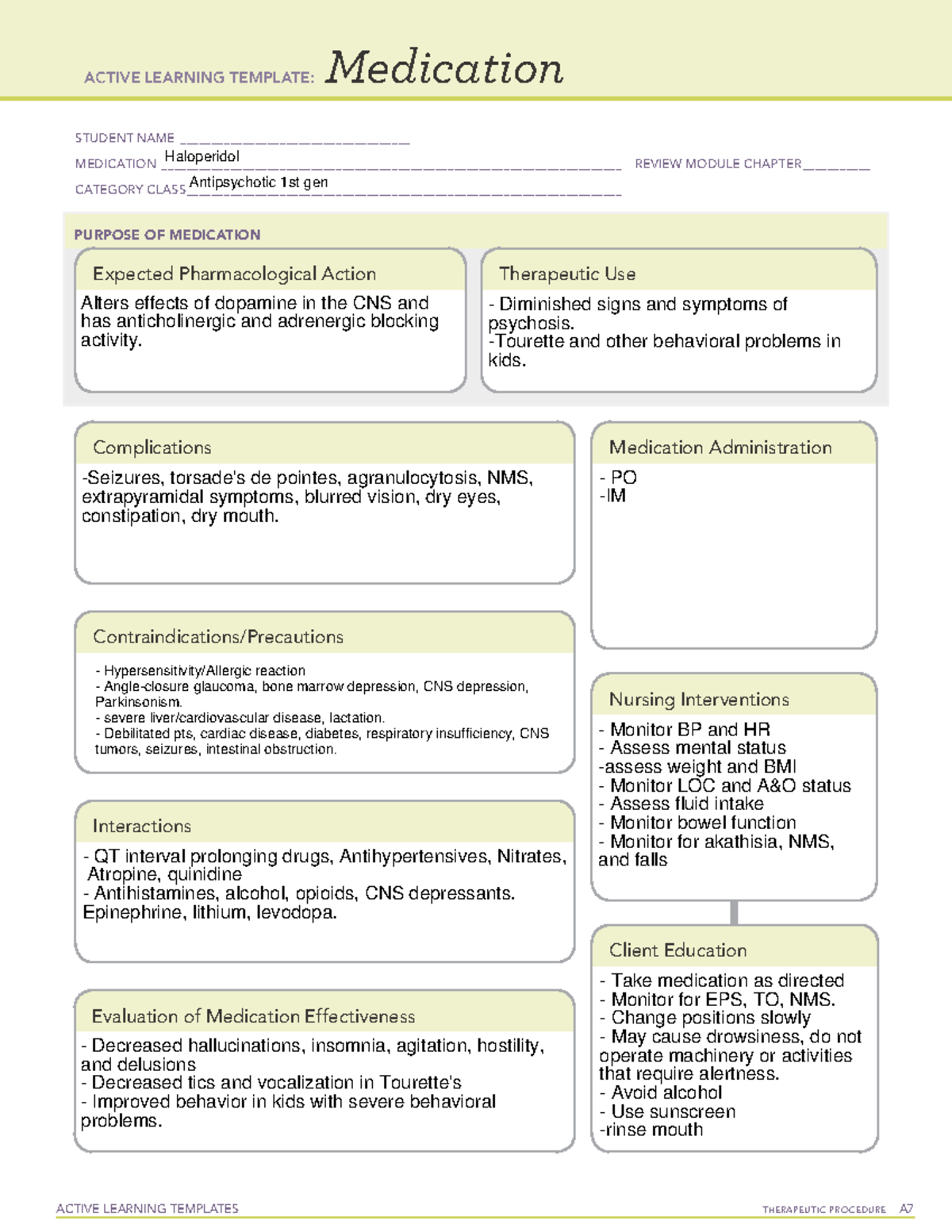 ALT sim 1 Halo - ATL meds - ACTIVE LEARNING TEMPLATES TherapeuTic ...