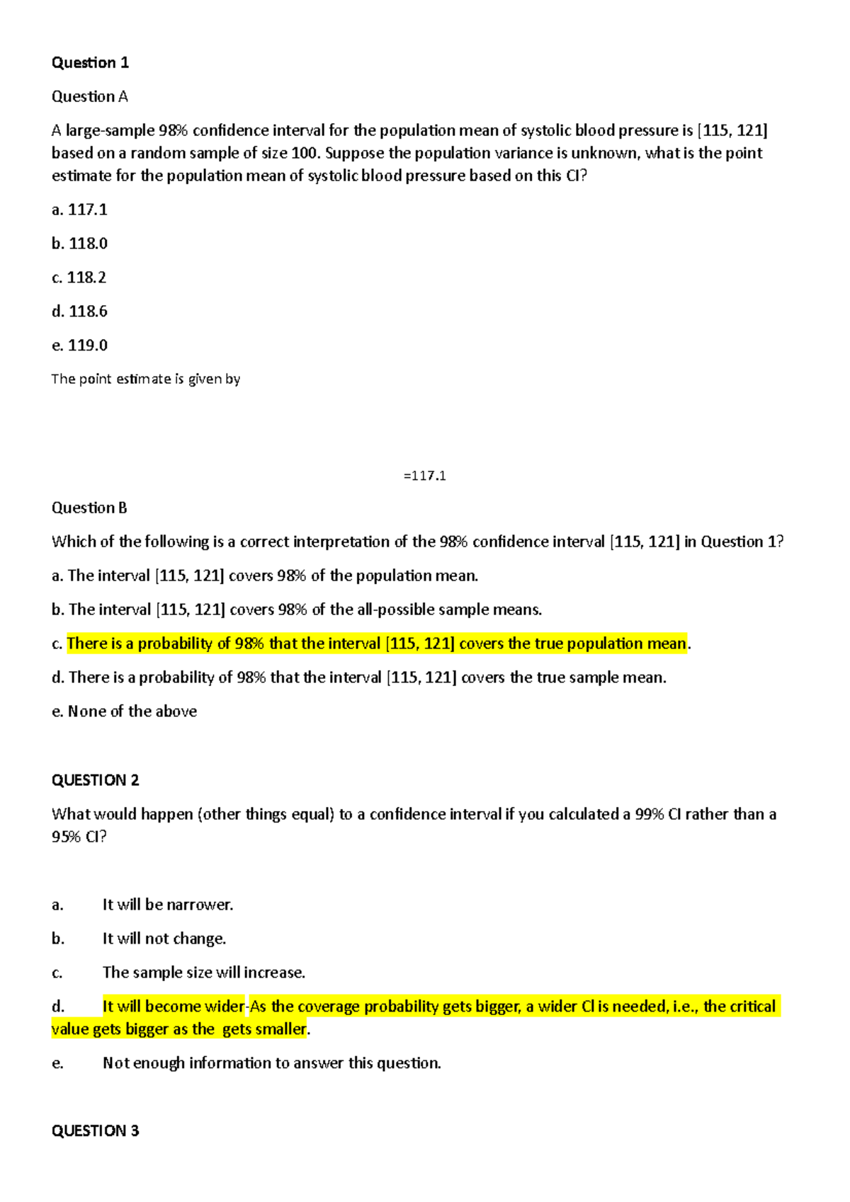 6175420 816494450 Biostatistics HW 1 - Question 1 Question A A large ...