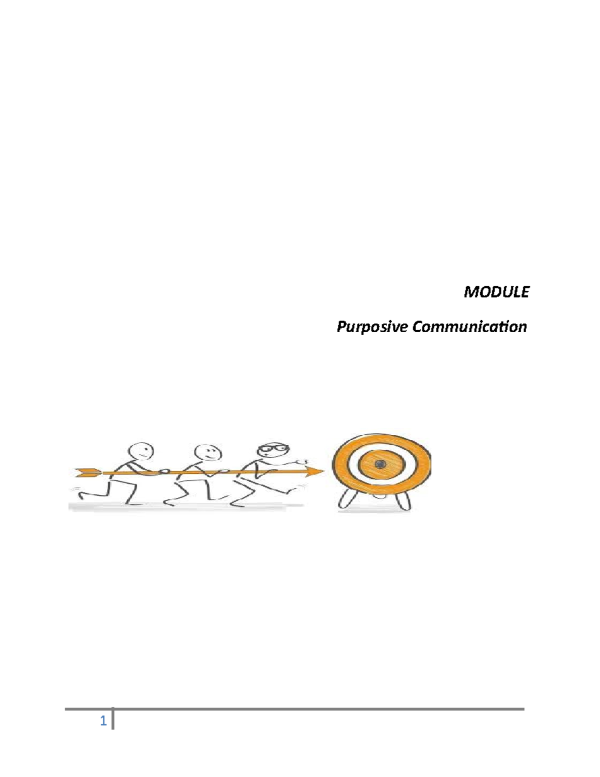 Purposive Communication (Module) - MODULE Purposive Communication ...