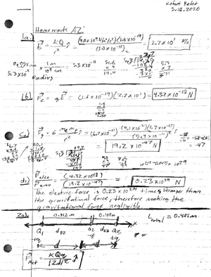 Physics II Exam Reworked Problems 2 - PHY 2049 - Studocu