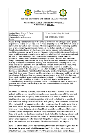 2 NCP- Breathing Pattern AND Nutrition Balance - ASSESSMENT DIAGNOSIS ...