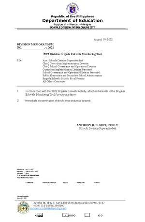 SBFP 2020 Distribution LIST - Department of Education Region VI ...