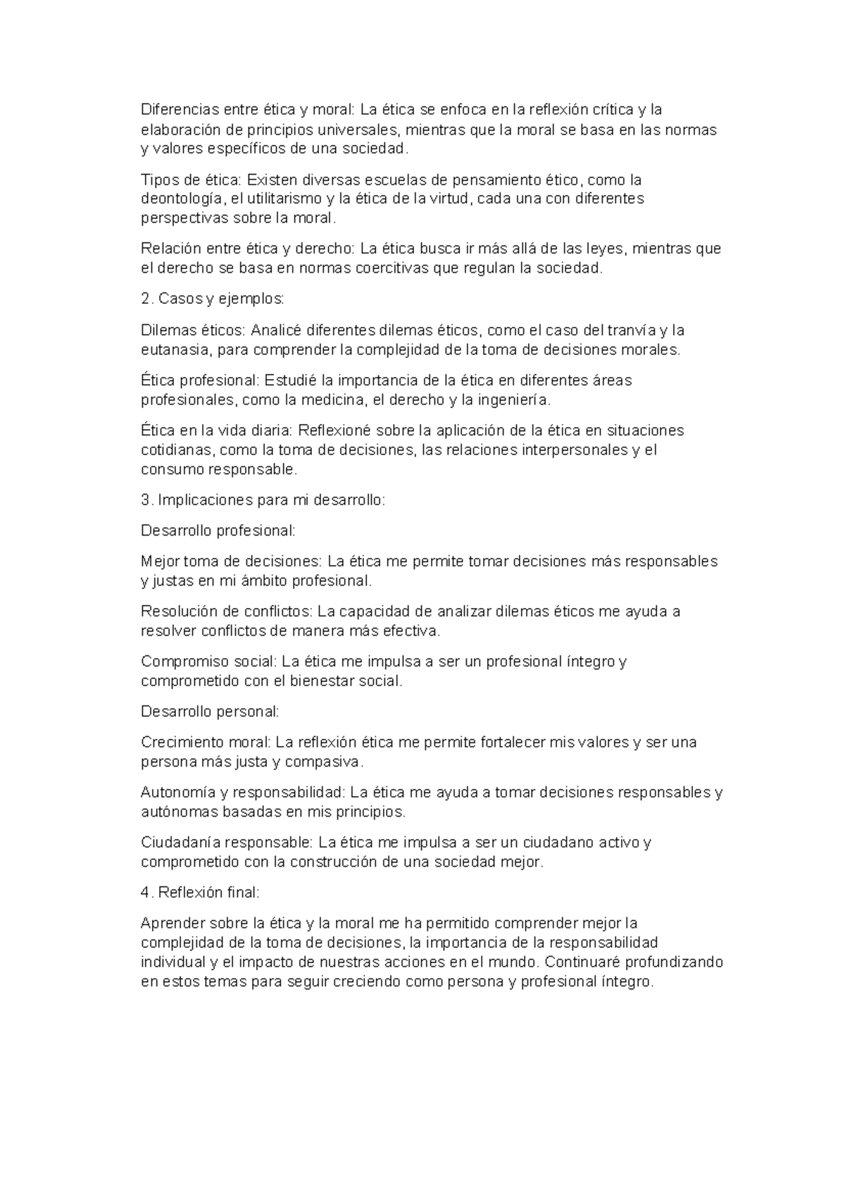 Diferencias entre ética y moral - Tipos de ética: Existen diversas ...