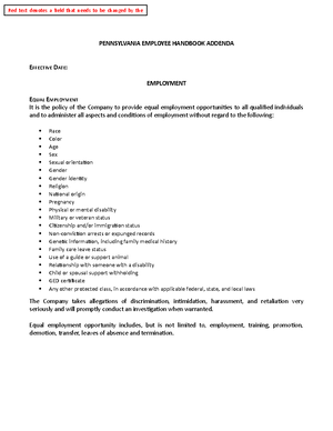 Virginia Handbook Addendum - Red text denotes a field that needs to be ...