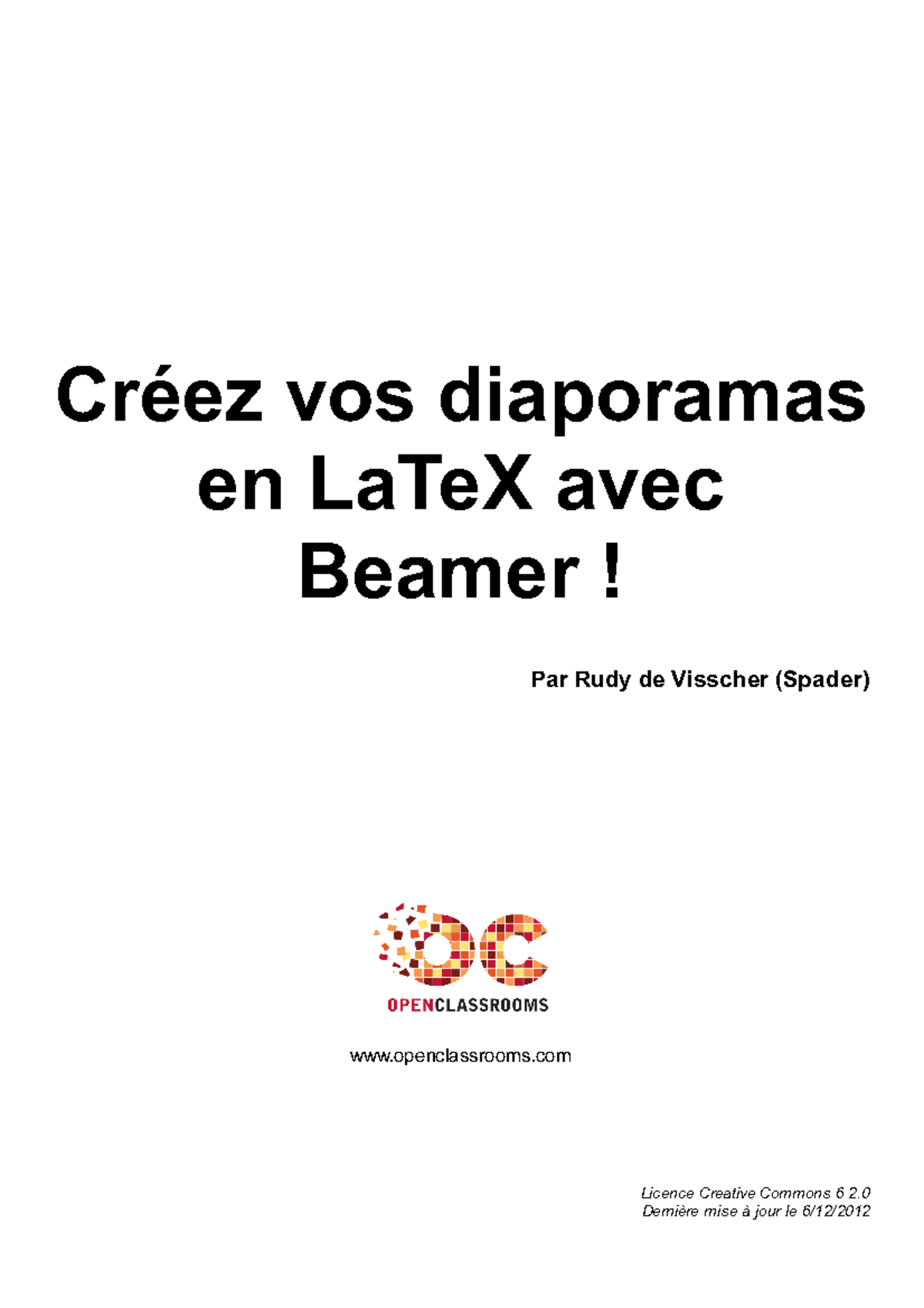 652805 creez vos diaporamas en latex avec beamer - Créez vos diaporamas ...