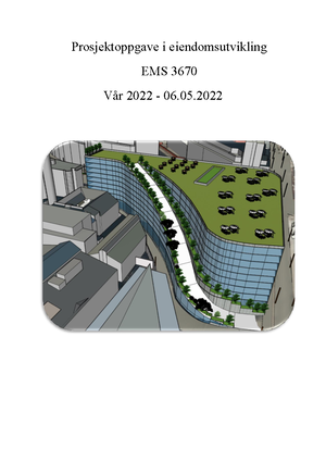 [Solved] Hva er en behovs og trendanalyse - Eiendomsutvikling (EMS3670 ...